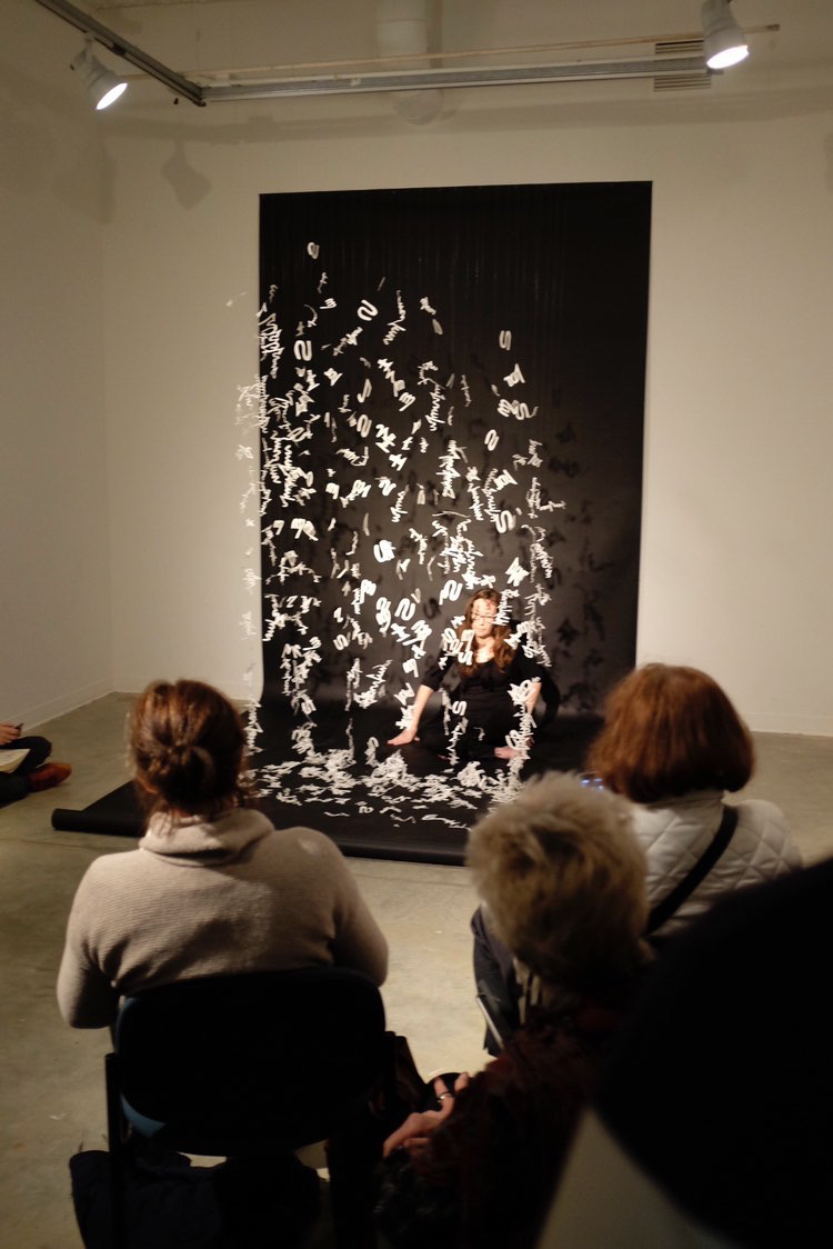 Liminal Glyphs (performance) – Kate Fitzpatrick