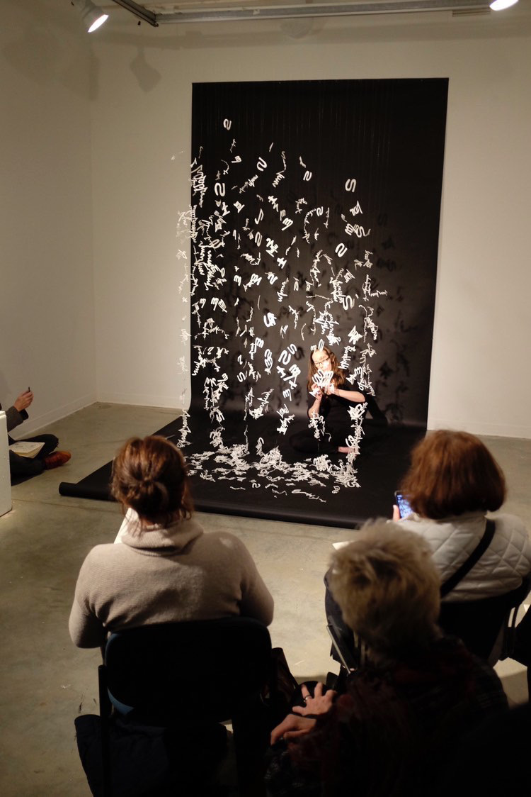 Liminal Glyphs (performance) – Kate Fitzpatrick